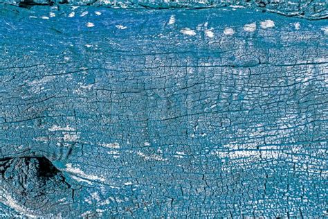 Wood Texture Tree Bark Blue And Black Colour Background Texture Stock