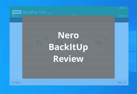 Nero Backitup Review