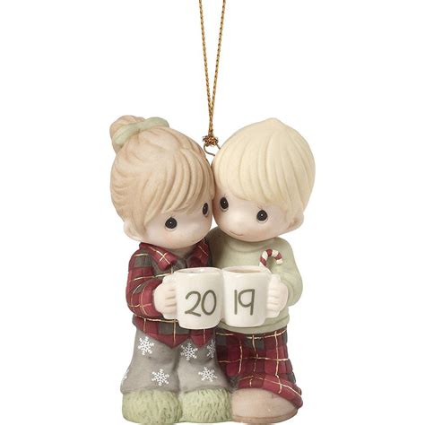 Precious Moments First Christmas Together 2019 Dated Bisque Porcelain