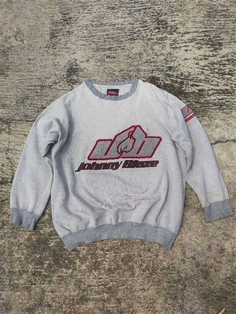 Jhonny Blaze Y2k Crewneck Preloved