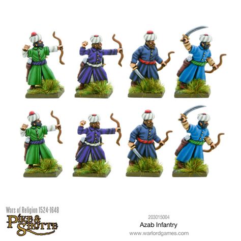 203015004 Azab Infantry A Warlord Games