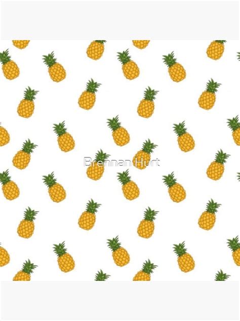 Cute Pineapple Patterns Art Print For Sale By Big B Hurt Redbubble