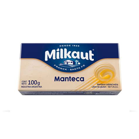 Manteca Tradicional 100 Grs Milkaut Jumbo