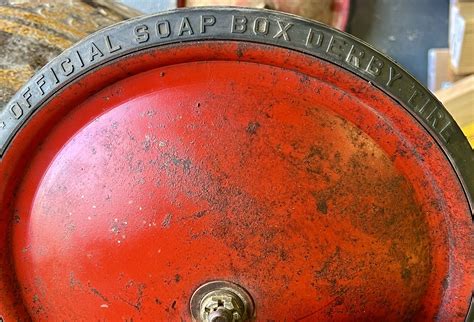 Vintage Set Of 4 Official Soap Box Derby Car 12” Wheels Tires Mounted