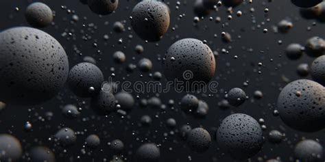 Closeup Of Pm25 Particles Under A Microscope Illustrating Their Tiny