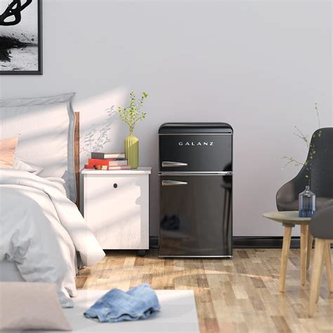 Buy Galanz Retro Compact Mini Fridge With Freezer 2 Door Energy