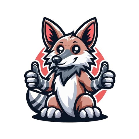 Premium Vector Cute Wolf With Roses Vector On White Background