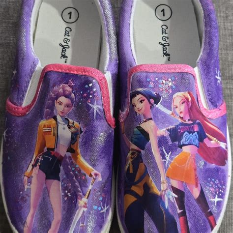 Demon Hunters Girls Shoes Etsy