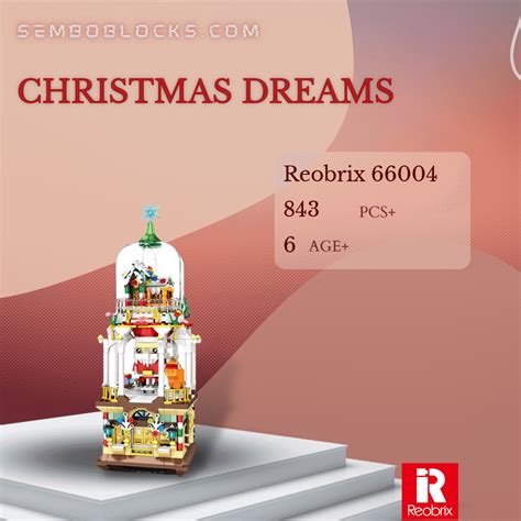 Reobrix 66004 Creator Expert Christmas Dreams Sembo Blocks Shop ⚡️
