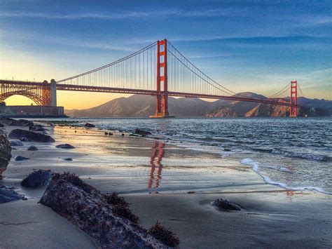Golden Gate Reflection Photograph By Chet Davis Fine Art America