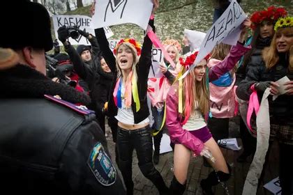 The Frisky Topless Women Pee In Public Find Other Crazy Protests