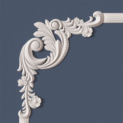 Molding Corner 3d Model 10 Obj Free3d