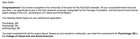 Robin Derosa On Linkedin Psychology Universityofhouston