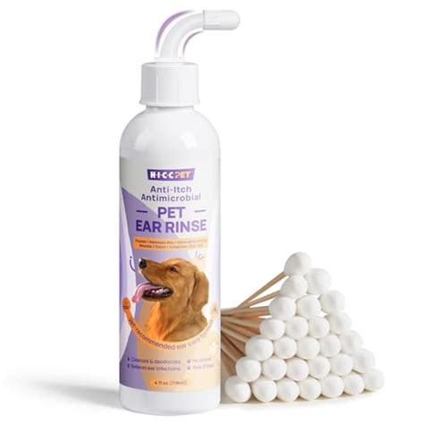 Reviews For Hicc Pet Dog Ear Cleaner Dog Ear Inflammation Therapy With 0012 Hypochlorous