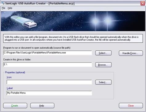 Usb Autorun Creator Descargar
