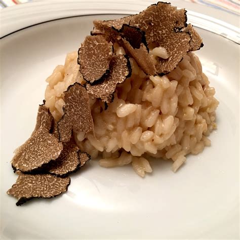Black Truffle Risotto Recipe Warm Cocotte