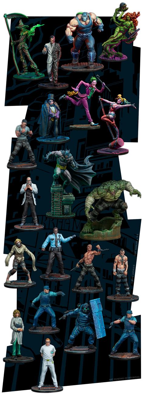 Tabletop Fix Knight Models Batman Escape From Arkham Asylum