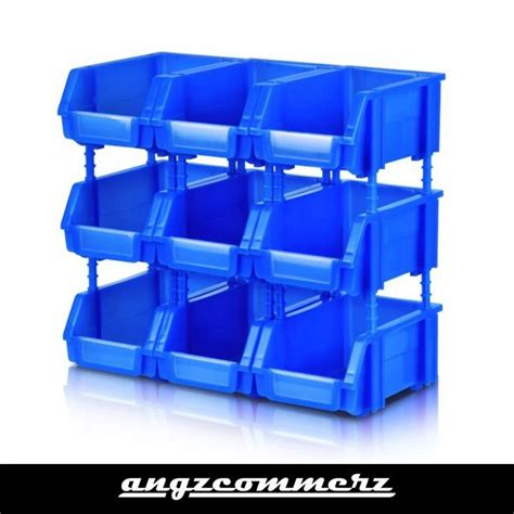 Jual Kotak Susun Stackable Box Rak Susun Komponen Sekrup Storage
