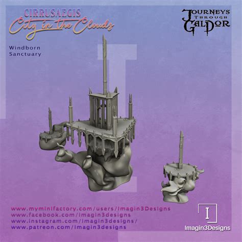3d File Windborn Sanctuary 🏗️・design To Download And 3d Print・cults