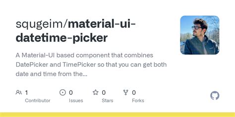 Github Squgeimmaterial Ui Datetime Picker A Material Ui Based