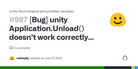 [bug] unity application unload doesn t work correctly on ar mode