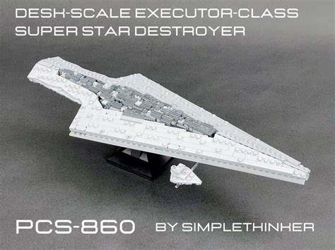 Lego Moc Desk Scale Executor Class Ssd By Simplethinker Rebrickable