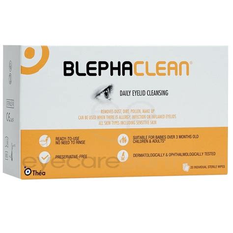 Blephaclean Blepharitis Cleaning Wipes Eyecare Partners