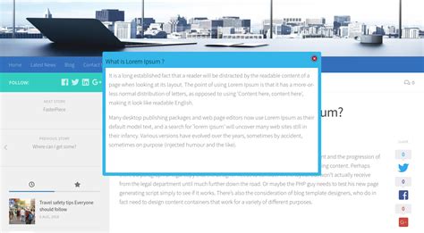 Xyz Wp Popup Demo Of Worpdress Plugins From Xyzscripts