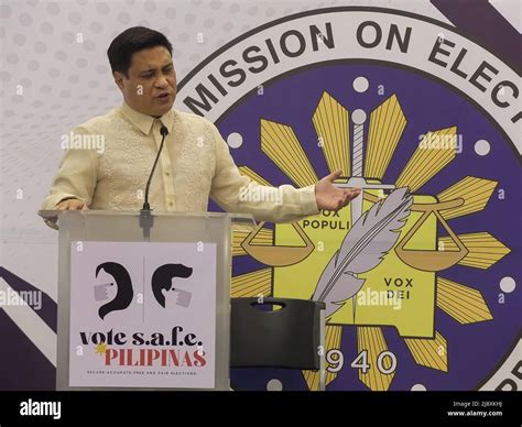 Pasay Philippines 18th May 2022 Senator Juan Miguel Migz Zubiri