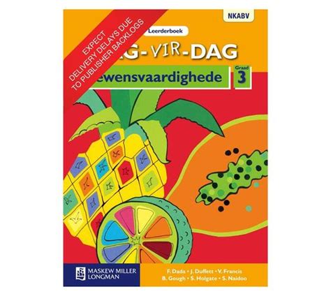 Dag Vir Dag Lewensvaardighede Dag Vir Dag Lewensvaardighede Gr 3