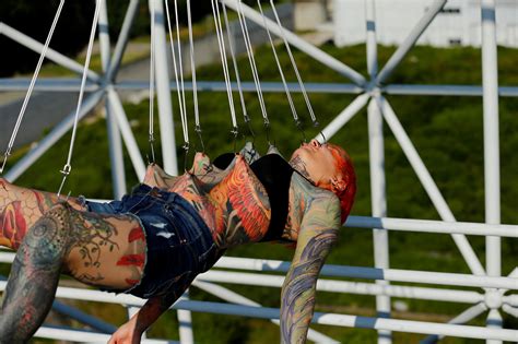 A Body Suspension Artist Told Me Why Hanging From Hooks Is So Addictive