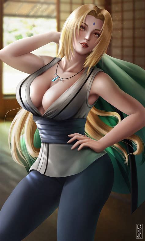 Lady Tsunade By Danejoart On Deviantart