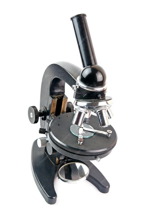 Premium Photo Old Microscope