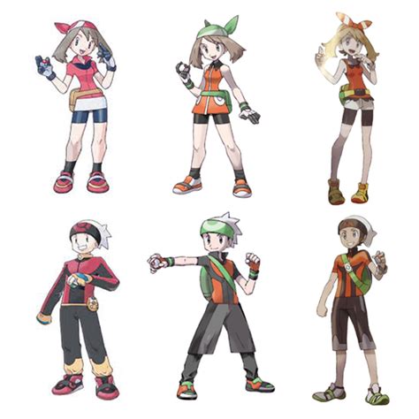 Pokemon Ruby And Sapphire Trainers