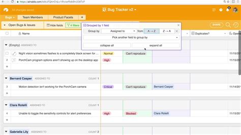 Airtable Demo Managing Your Bug Issue Tracking Processes YouTube