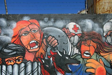 Chile Grassroots Aid Protest Mural The New Humanitarian