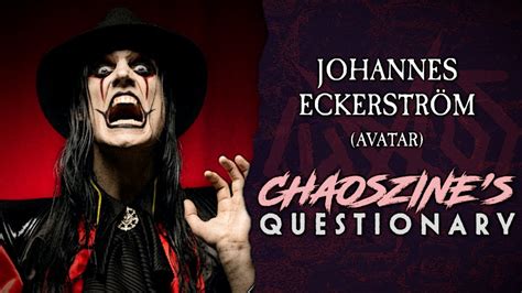 Meet The Artist Johannes Eckerström Avatar Youtube