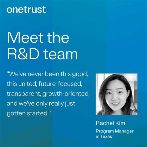 Frank Lapoint On Linkedin Why Is Now A Good Time To Join The Onetrust Randd Team We Asked Our Own
