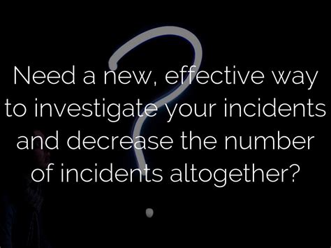 Taproot® Incident Investigation And Root Cause Analysis