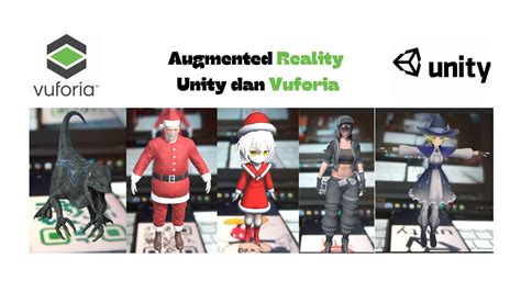 Tutorial Augmented Reality Unity Dan Vuforia Part2 Youtube