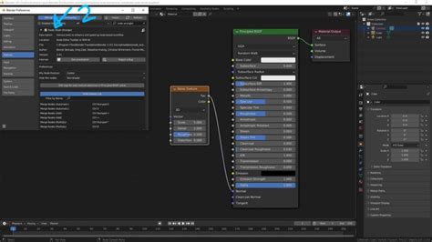 Blender Shortcut For Adding Mapping Node And Texture Coordinate Node