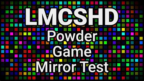 Physics Simulation On A 64x64 Rgb Matrix Powder Game Youtube