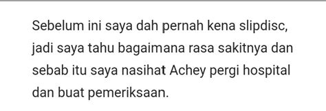 Pohon Doa Pelawak Achey Sakit Istri Beritahu Keadaan Terkini Beliau 😥