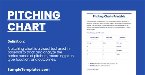 Free 11 Sample Pitching Chart Templates In Pdf Excel