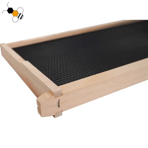 Beekeeping Wooden Langstroth Medium Brood Frames Unassembled Black Bee