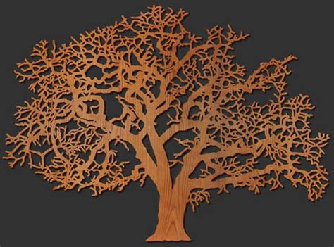 Wall Art Wall Decor Laser Cut Wood Wall Decorations Metal Tree