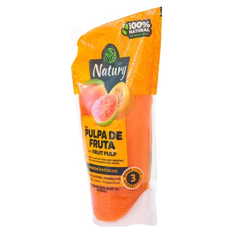 Pulpa Frutmix Natury Fruts Exotics 500 Ml Maxi Despensa Guatemala