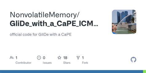 GitHub NonvolatileMemory GliDe With A CaPE ICML Official Code For GliDe With A CaPE