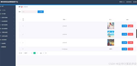 基于nodejs vue银杏湖景区旅游管理信息平台[开题 源码 程序 论文]计算机毕业设计 csdn博客