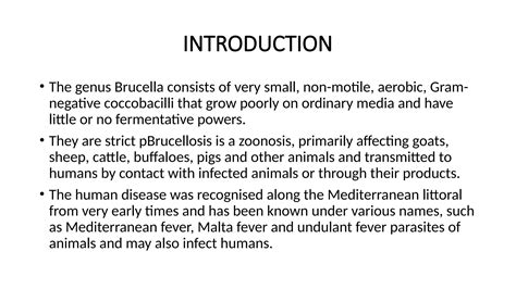 Brucella Bacteria Ppt Prepared By Baranidharan Ppt